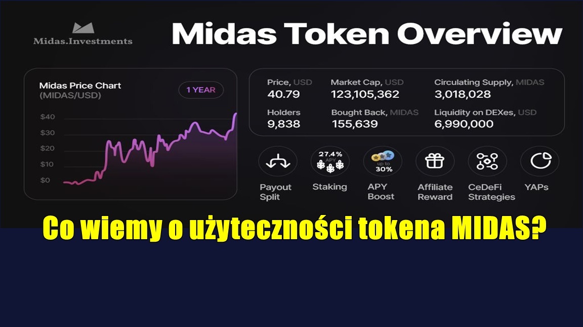 Co wiemy o użyteczności tokena MIDAS? » CryptoMining.com.pl